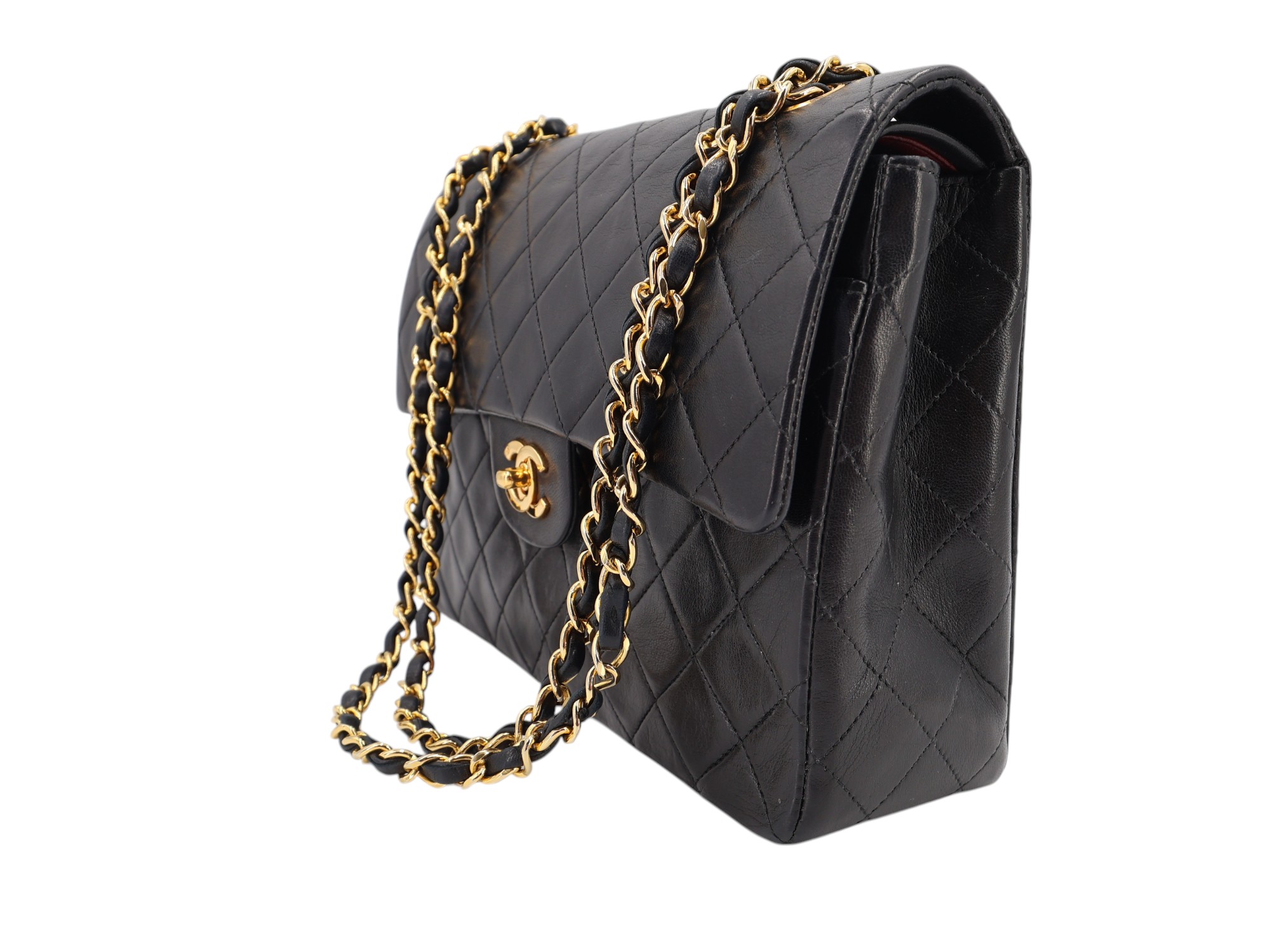 Chanel Timeless Vintage Double Flap Bag Medium - I Love Handbags