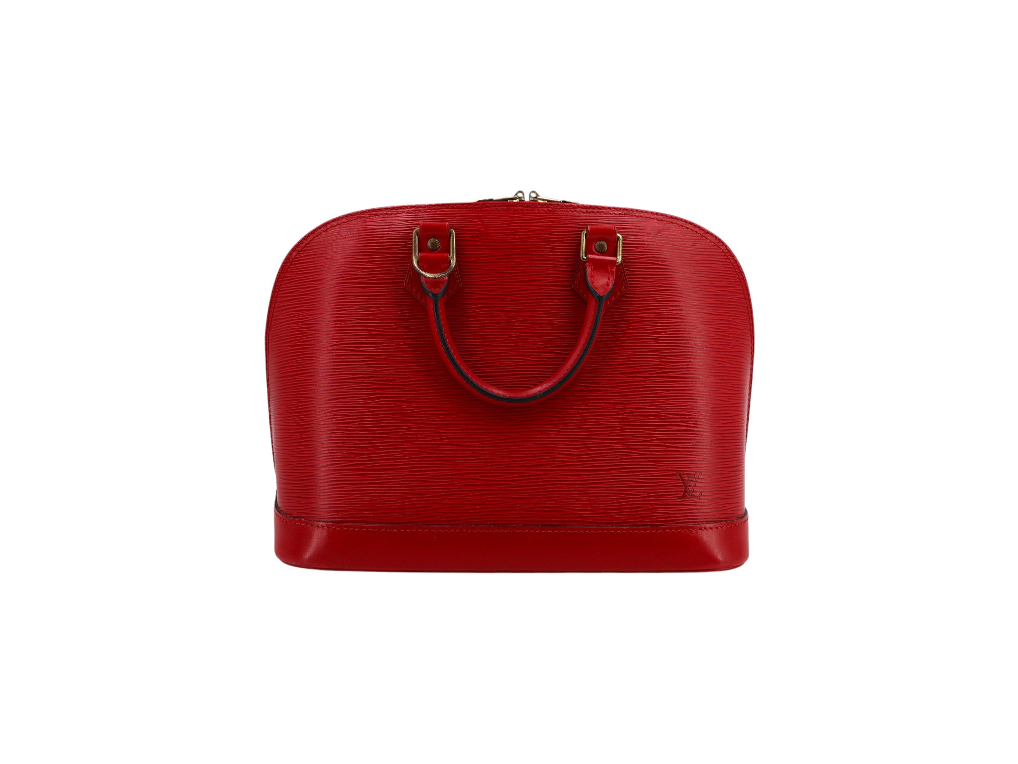 Louis Vuitton Alma PM Epi Red - I Love Handbags