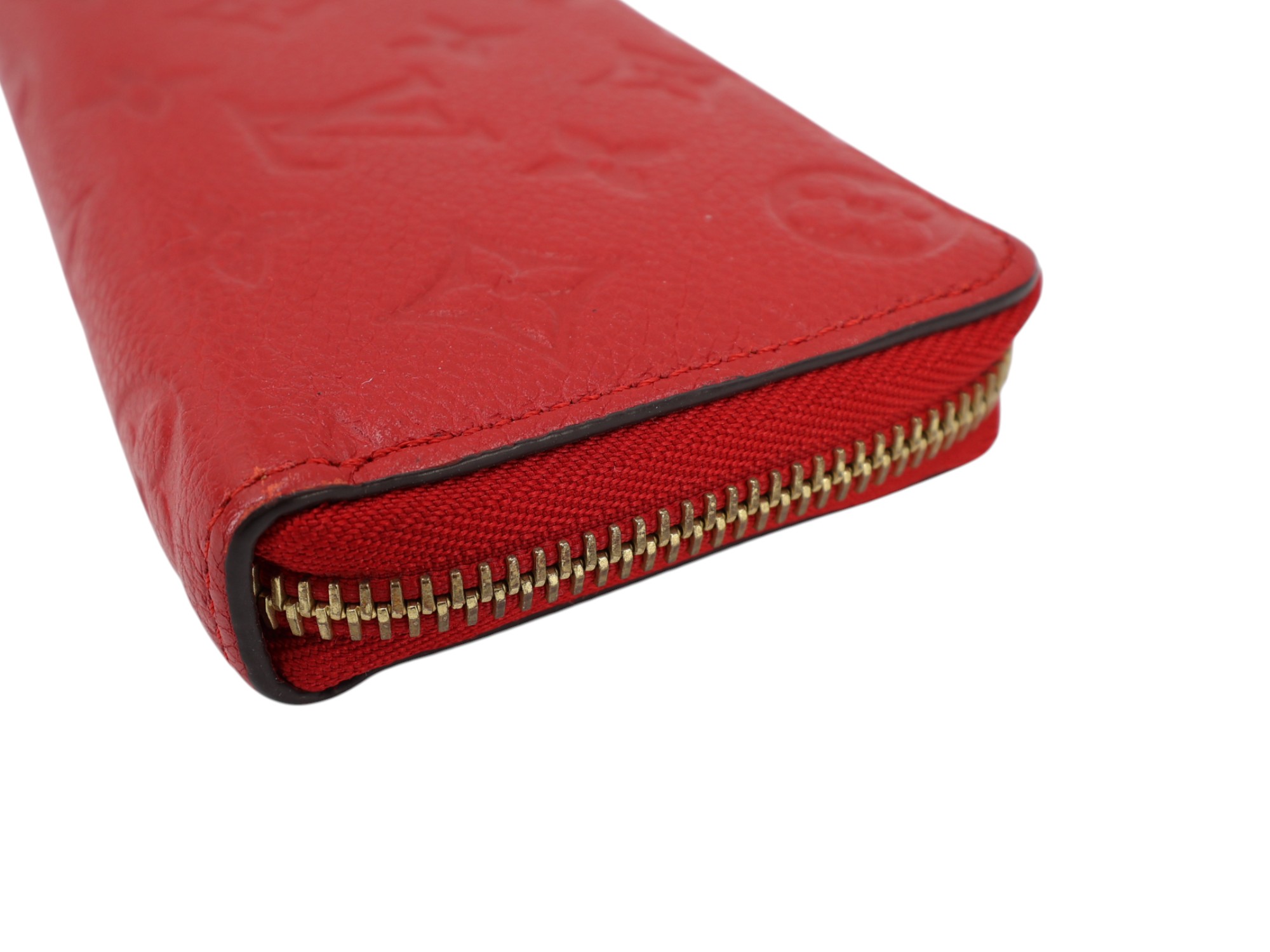 Louis Vuitton Clémence Empreinte Red - I Love Handbags