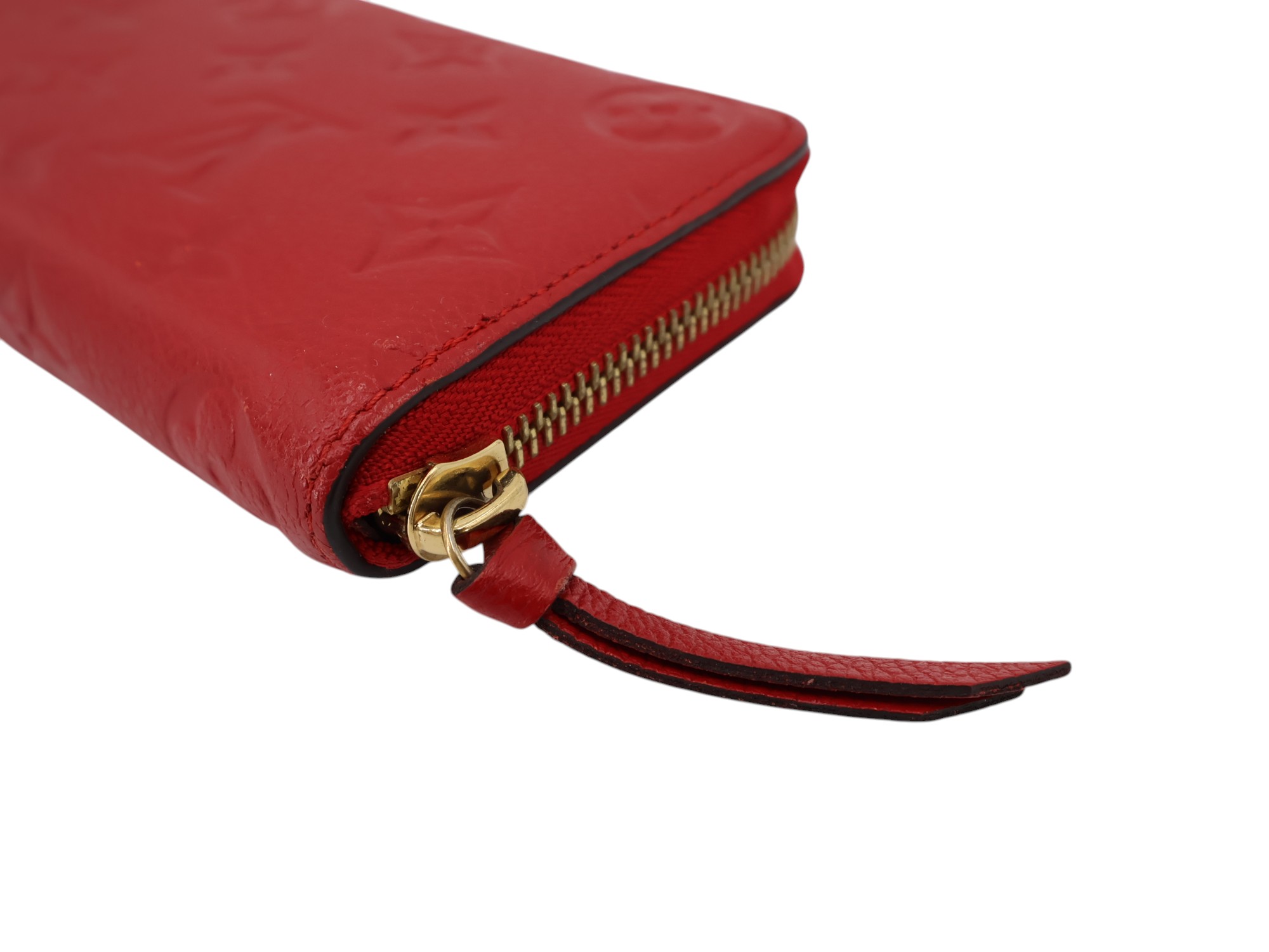 Louis Vuitton Clémence Empreinte Red - I Love Handbags