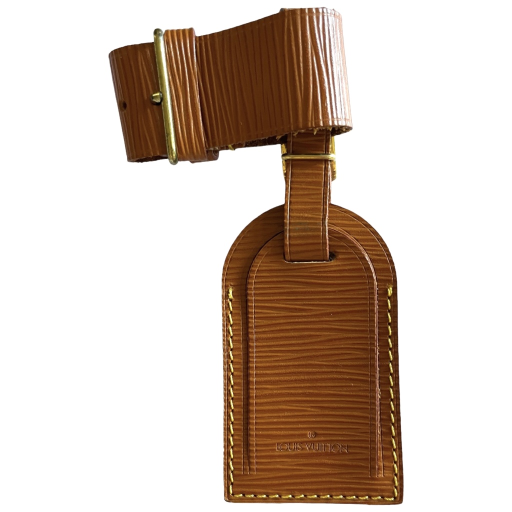 Louis Vuitton Luggage Tag Brown - I Love Handbags