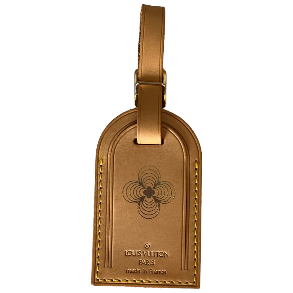Louis Vuitton Luggage Tag Flower - I Love Handbags