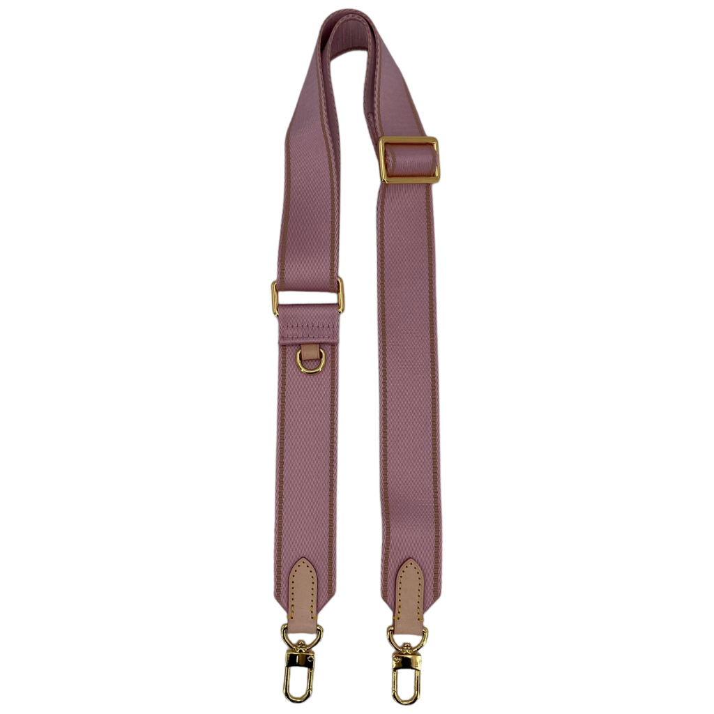 Pink Textile Shoulder Strap - I Love Handbags